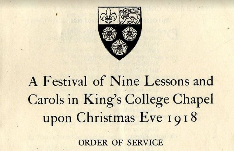 The Bidding Prayer at Nine Lessons and Carols: Innovation and ...