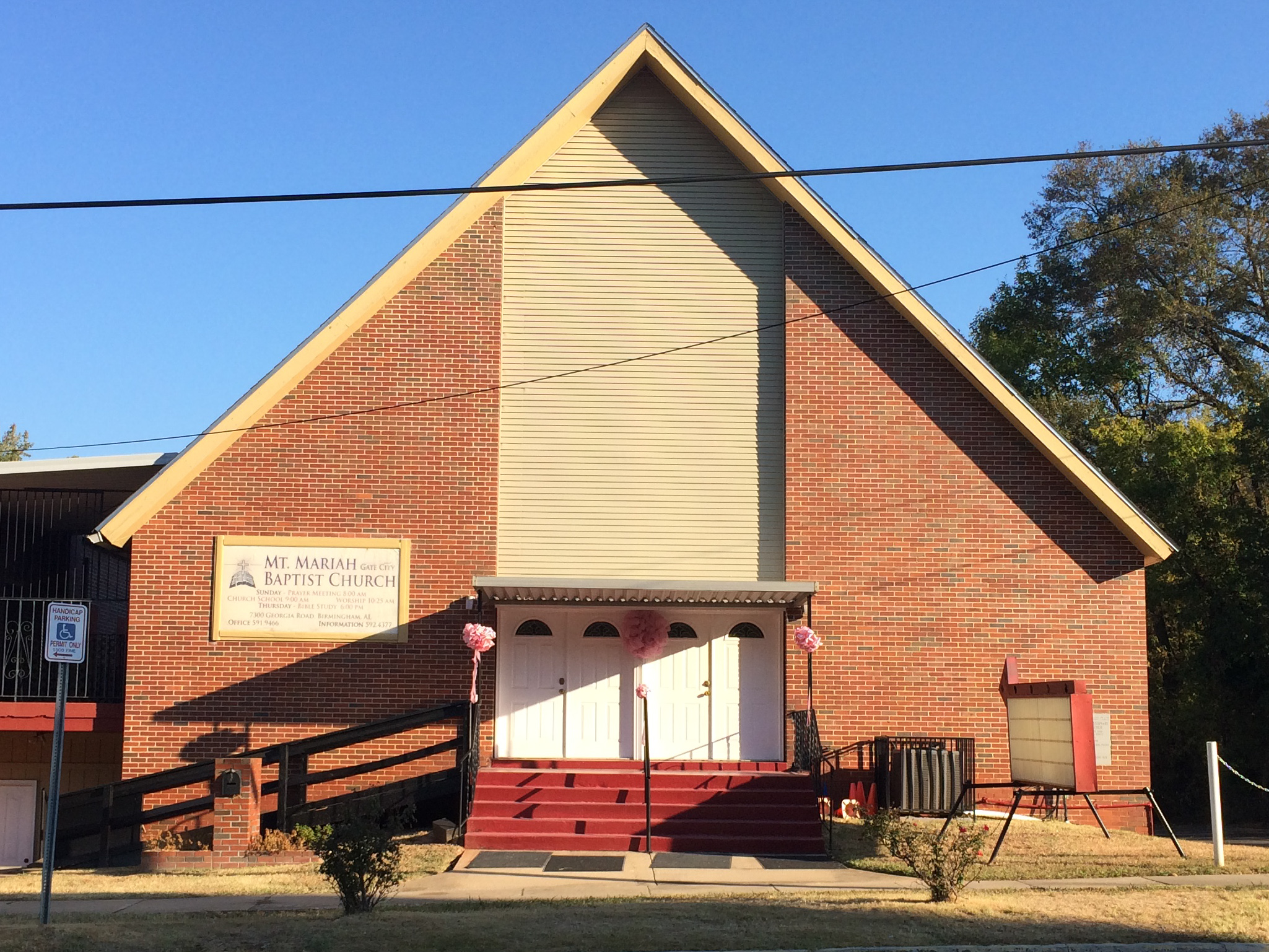 Mt. Mariah Missionary Baptist Church – Chasing Churches